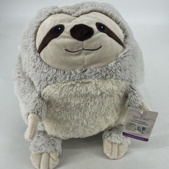 Warmies | Toys | Warmies Supersized Sloth Plush Hand Warmer Therapy ...